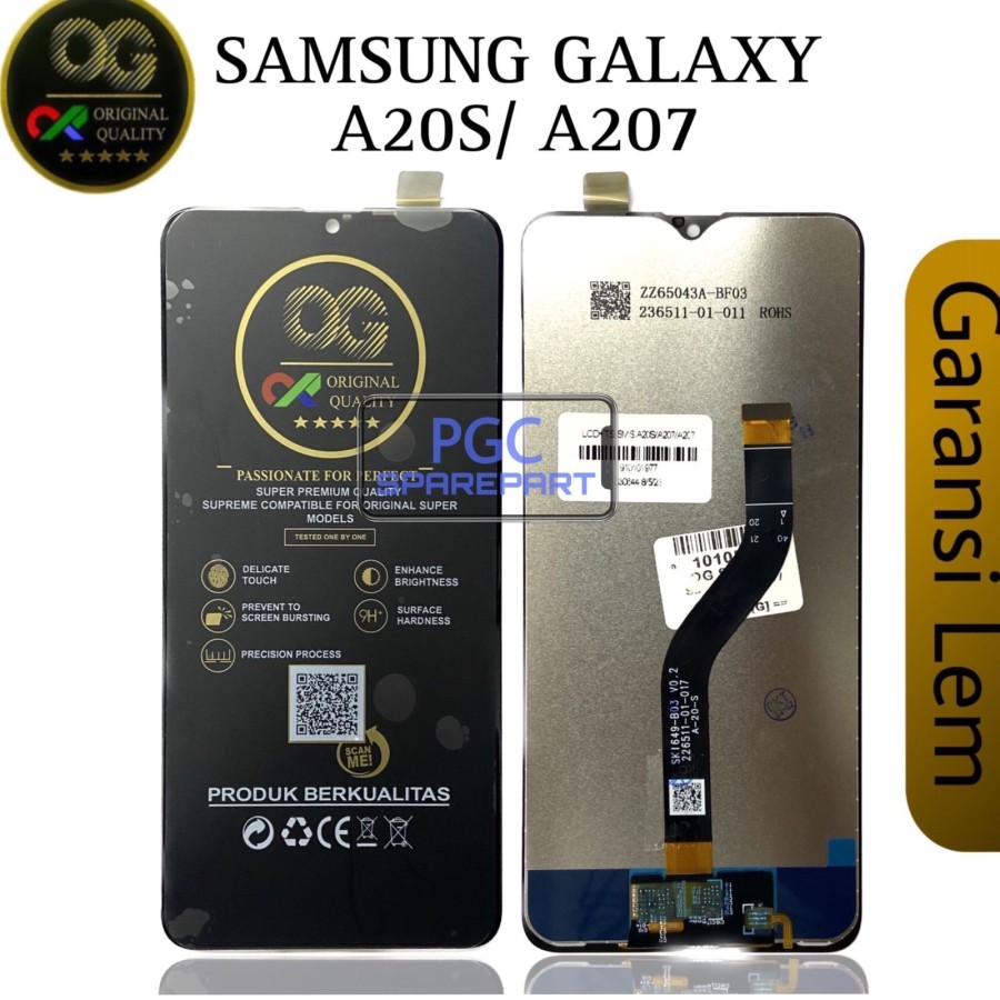 Jual ORIGINAL OG SUPER - LCD Touchscreen Samsung A20S A207 SM-A207F SM ...
