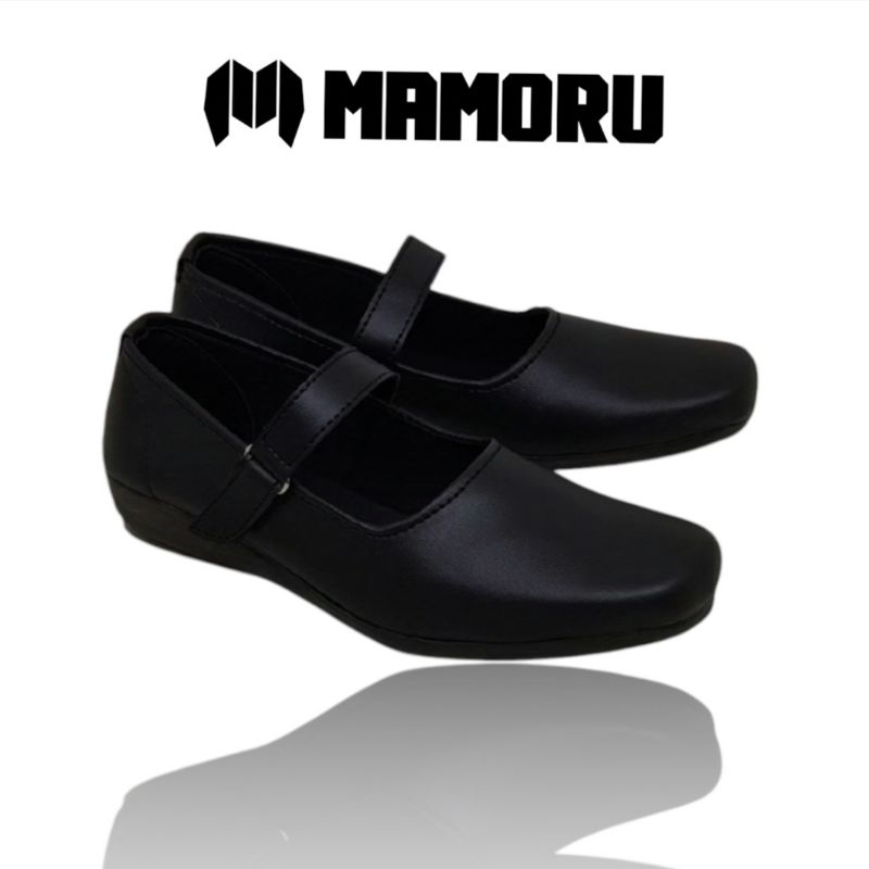 Jual SEPATU FORMAL PANTOFEL WANITA PANTOFEL KULIT HITAM PASKIBRA UNTUK ...