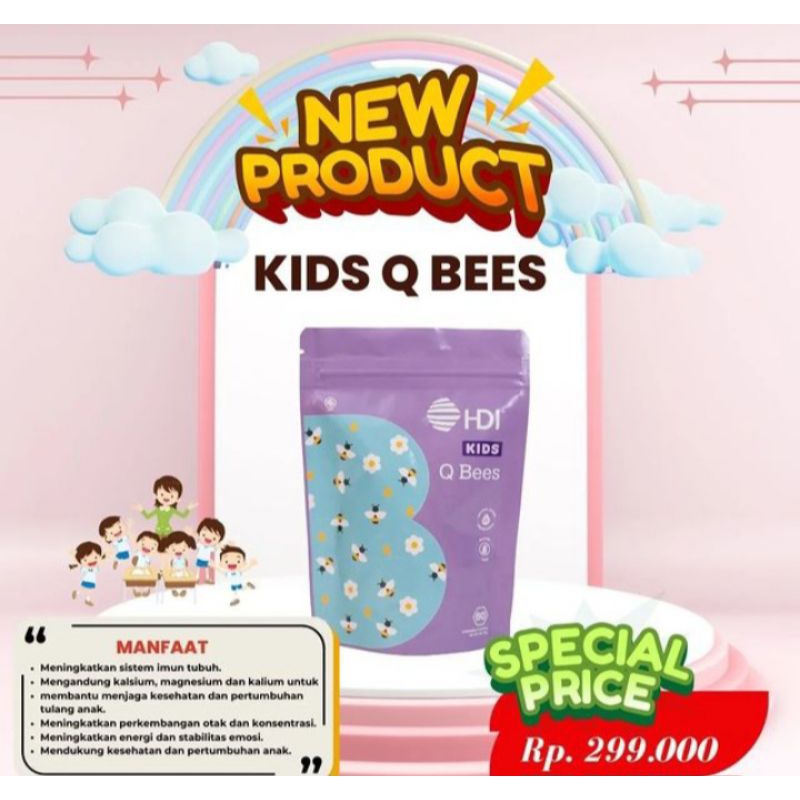 Jual kids q bees 60tablet kemasan baru 2026 | Shopee Indonesia