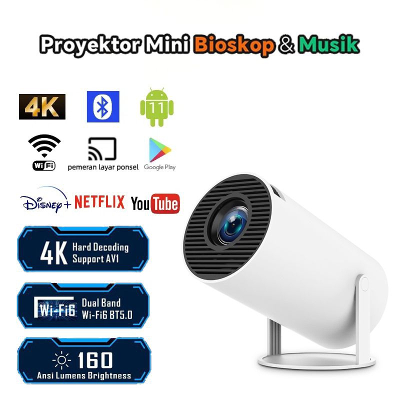 Jual proyektor mini 1+8GB | Shopee Indonesia
