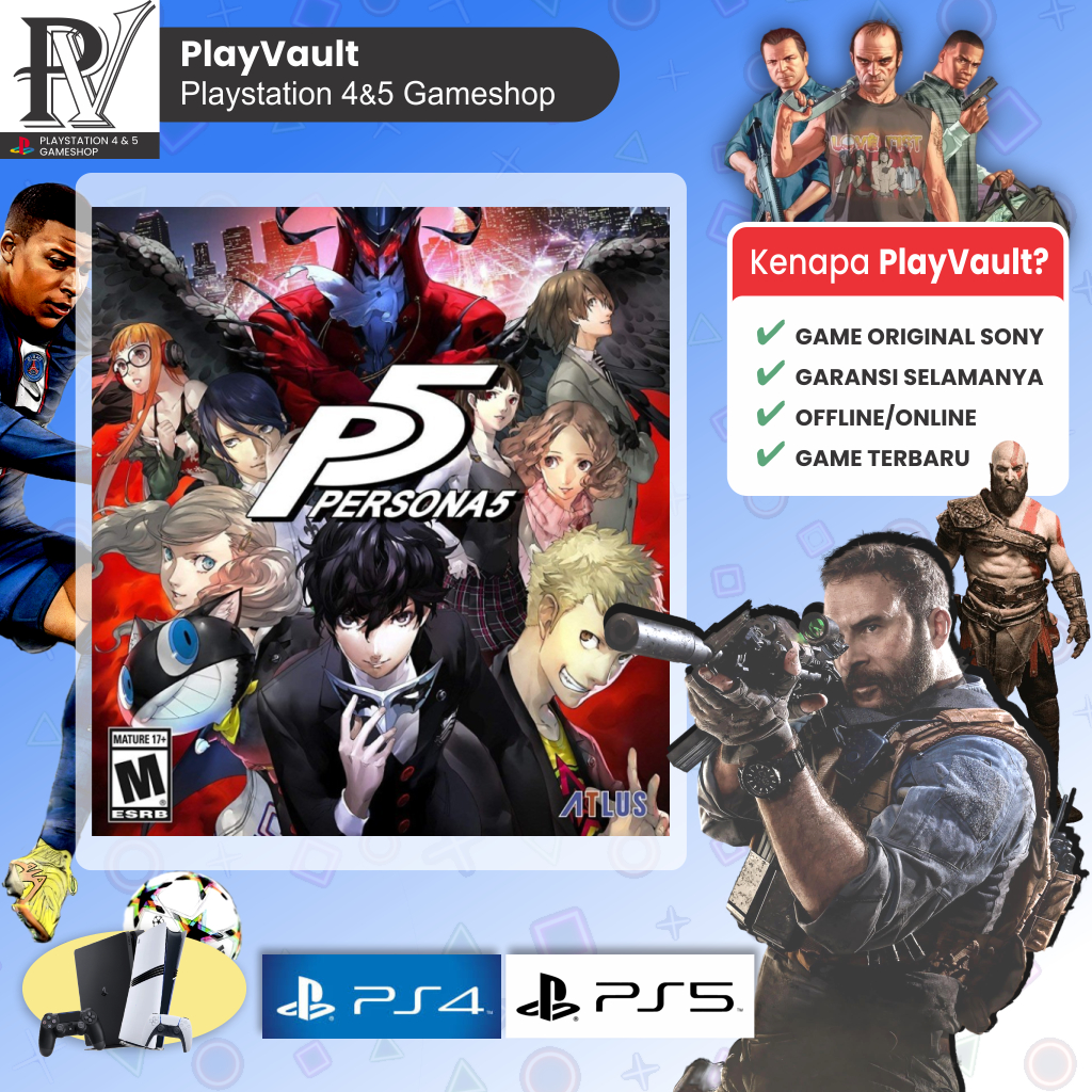 Jual Persona 5 PS4 PS5 | Shopee Indonesia