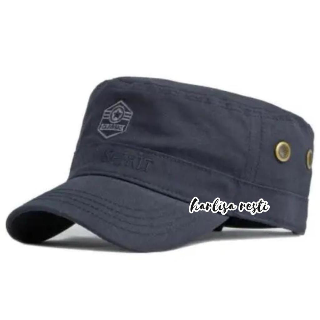 Jual TOPI KOMANDO PRIA/ TOPI PRIA DISTRO ORI/ TOPI KOMANDO POLOS (cod ...