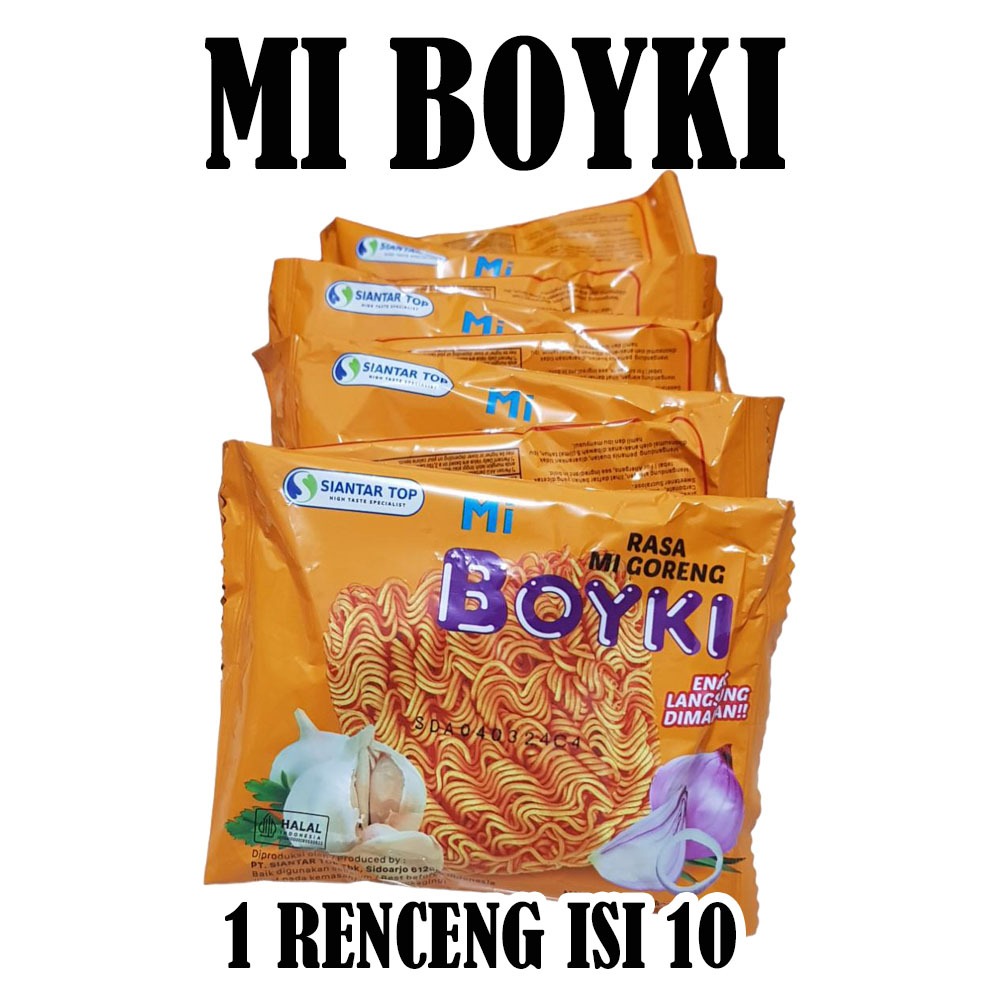 Jual SNACK MI BOYKI RENCENG ISI 10 | Shopee Indonesia