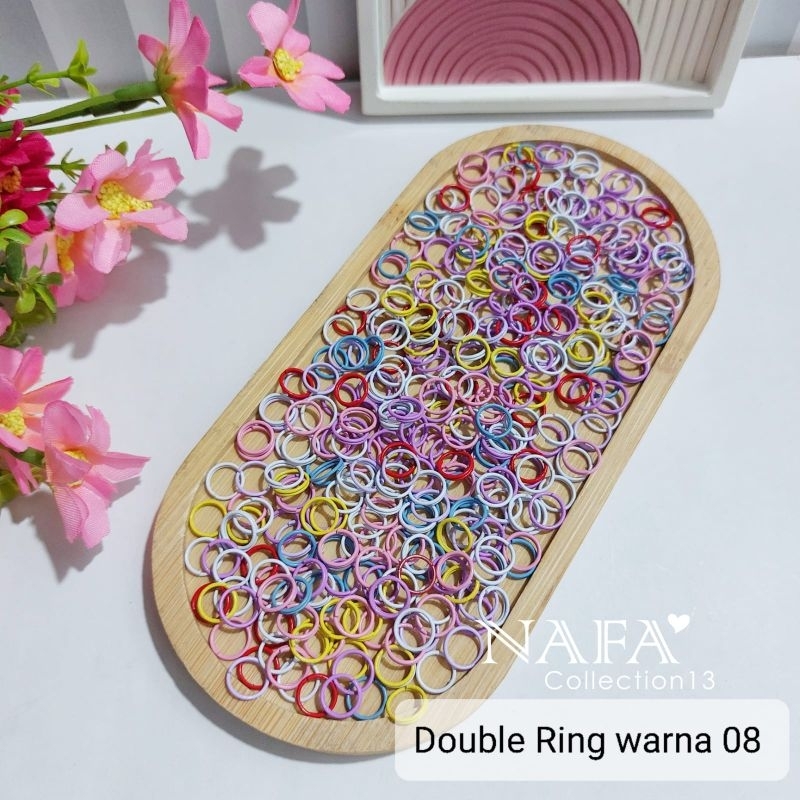 Jual (20 gram) ring double warna 0,8 | Shopee Indonesia