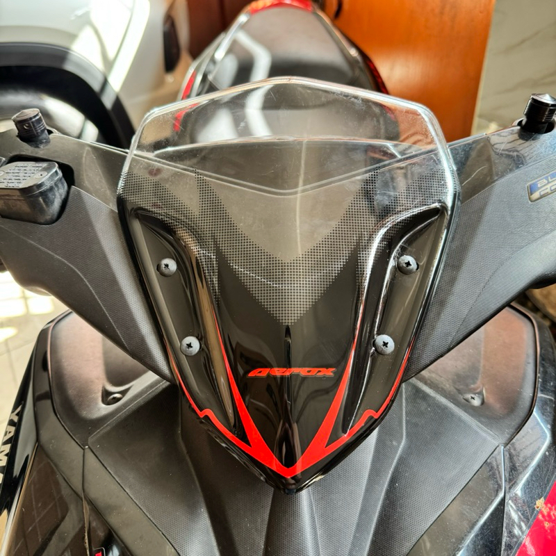 Jual Visor Windshield Aerox Model standar variasi list warna All Aerox ...