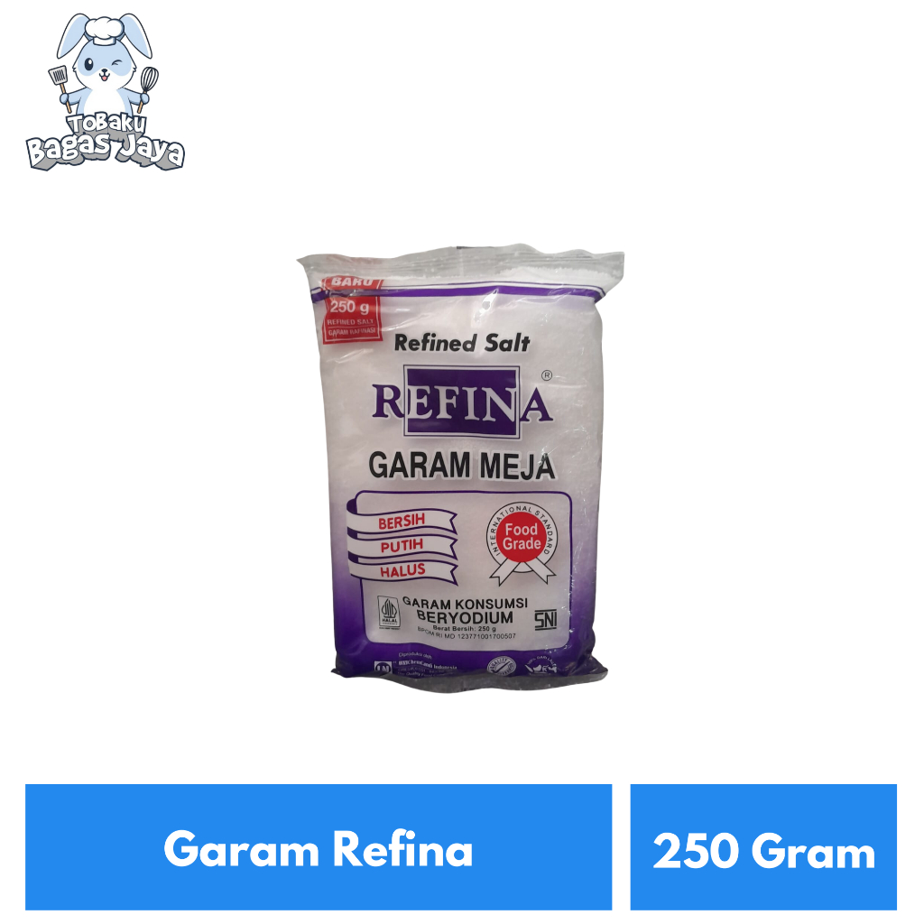 Jual Garam Refina Kemasan 250 Gram | Shopee Indonesia
