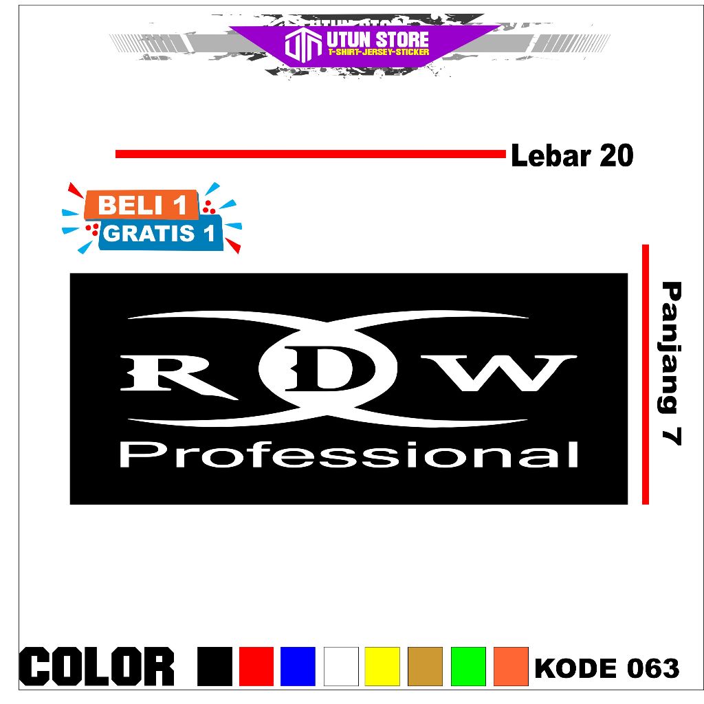 Jual GOODFIX - Stiker cutting timbul merk sound system - RDW ...