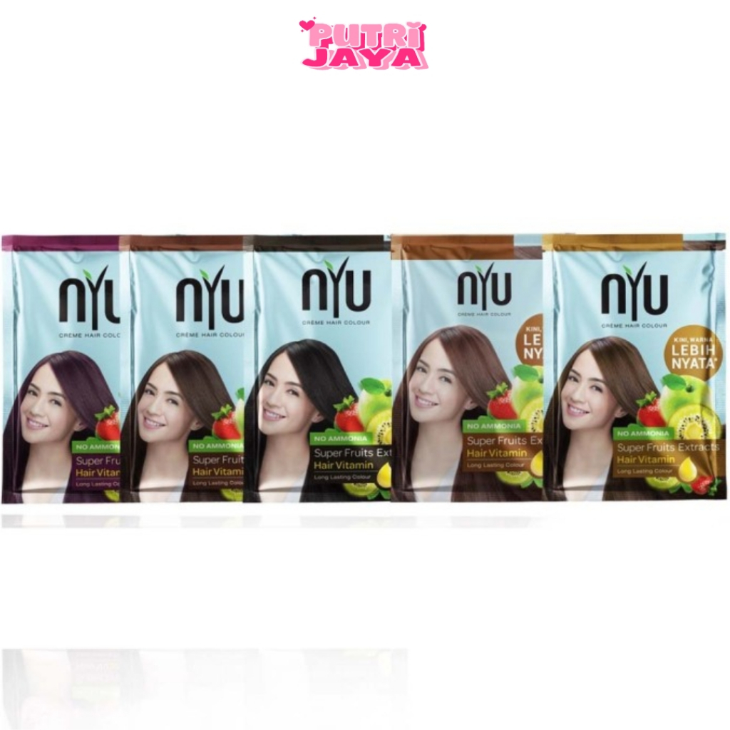 Jual NYU Creme Hair Color Sachet | Semir Rambut GODREJ | Shopee Indonesia