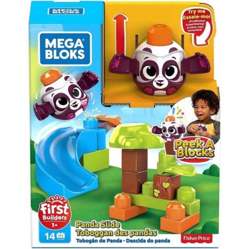 Jual LEGO DUPLO MEGA BLOKS PANDA SLIDE PEEK A BLOCKS FIRST BUILDER ...