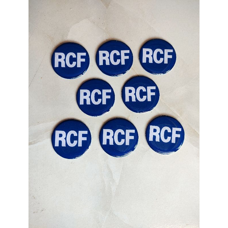 Jual LOGO | LEBEL | EMBLEM | RCF BULAT TIMBUL 3D | Shopee Indonesia