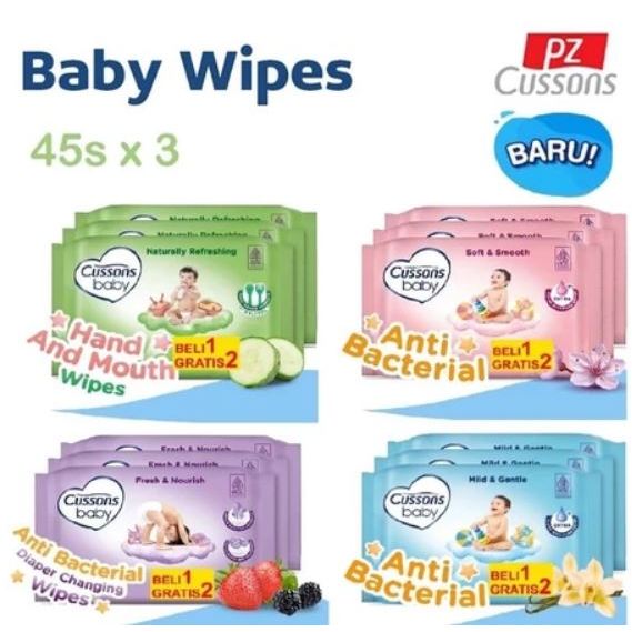 Jual (3 PCS) ^ KYRA ^ Cussons Tisu Basah Baby Wipes Tissue Cusson Buy 1 ...