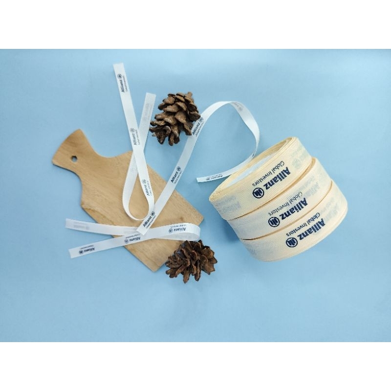 Jual Label Pita Grossgrain, Pita Garis+Sablon, Pita Souvenir, Pita Kado ...