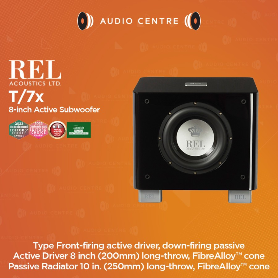 Jual REL Acoustics T7x T/7x T7 8-inch Active Suwboofer | Shopee Indonesia