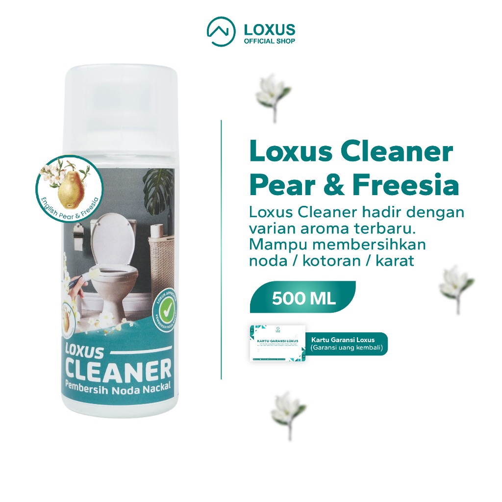 Jual Loxus Cleaner Aroma Pear Freesia Pembersih Kerak Toilet Kamar ...