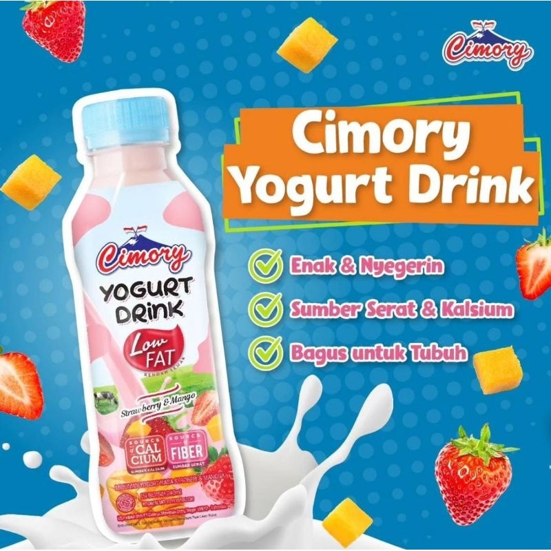 Jual Cimory Yogurt Drink 250 ml All Varian | Shopee Indonesia