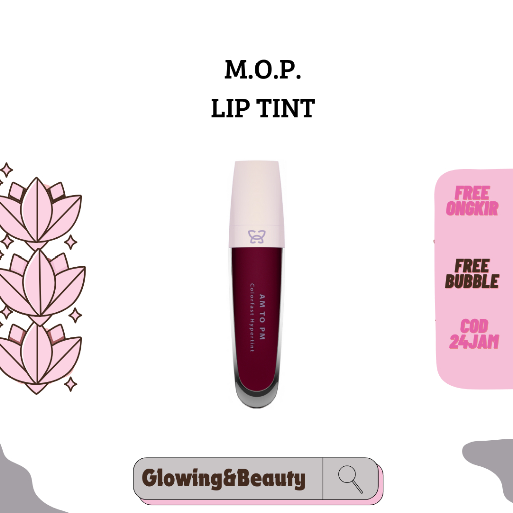 Jual MOP AM TO PM COLORFAST HYPERTINT || MOTHER OF PEARL LIP TINT ...