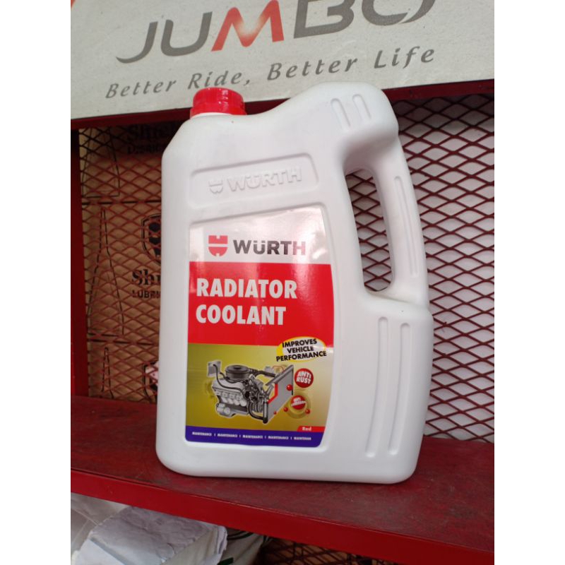 Jual WÜRTH RADIATOR COOLANT 5 Liter. | Shopee Indonesia