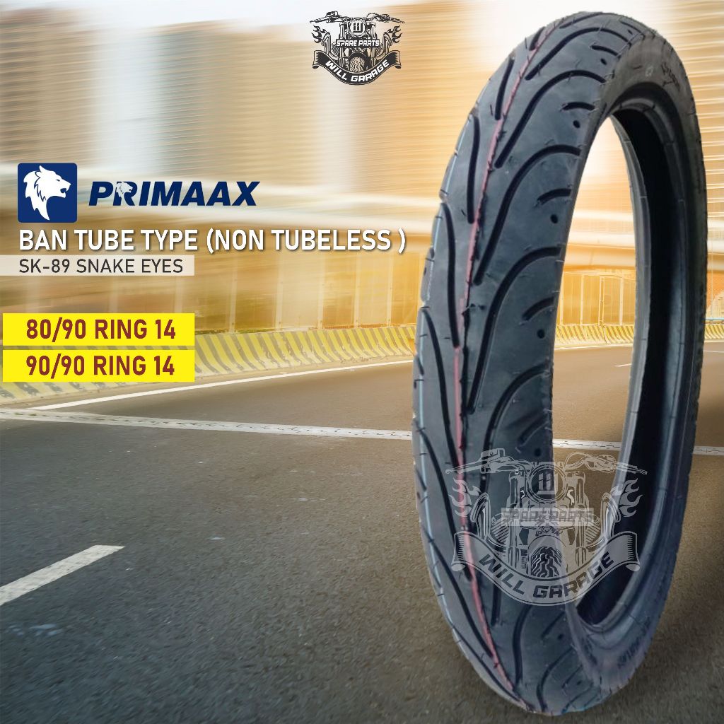 Jual BAN PRIMAAX SK-89 SNAKE EYES / BAN PRIMAX / NON TUBELESS / BAN ...