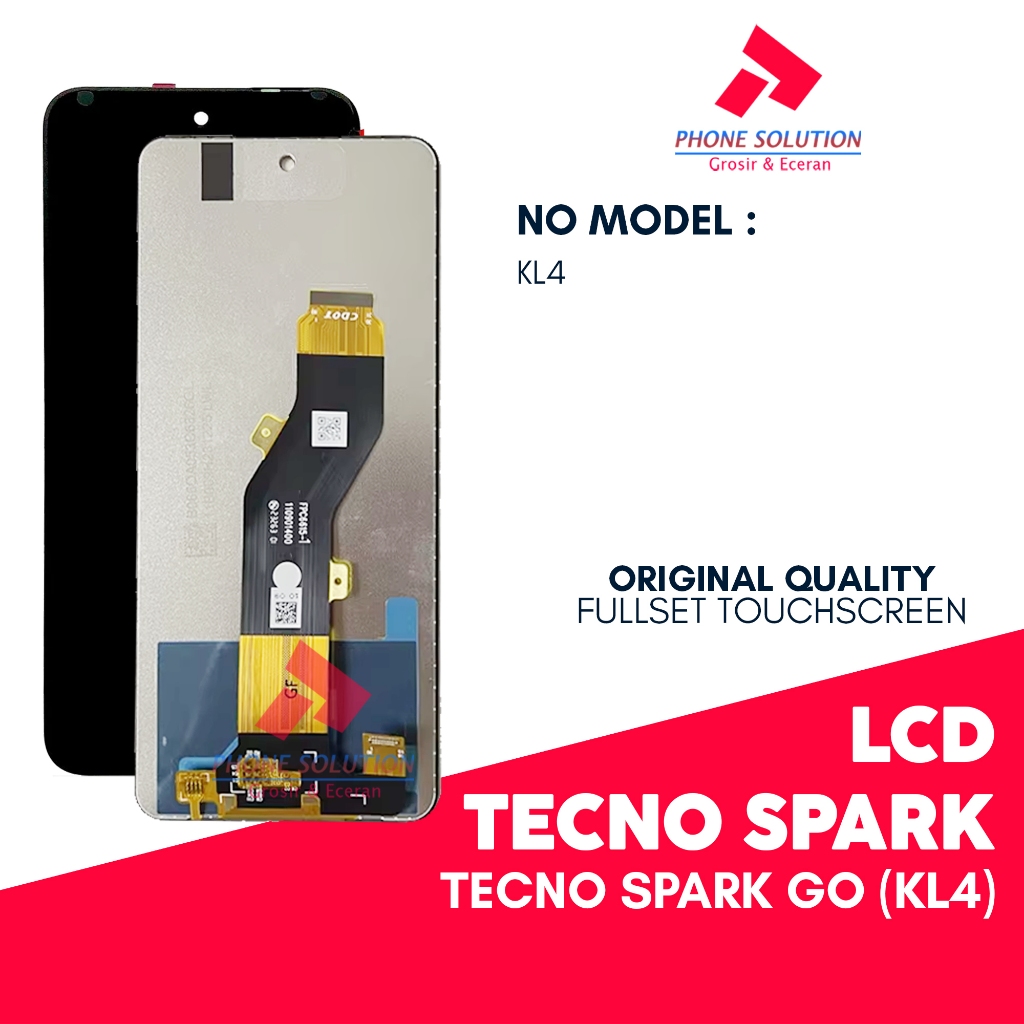 Jual LCD Tecno Spark Go / KL4 - Fullset Touchscreen 100% Original - Garansi 1 Bulan | Shopee ...