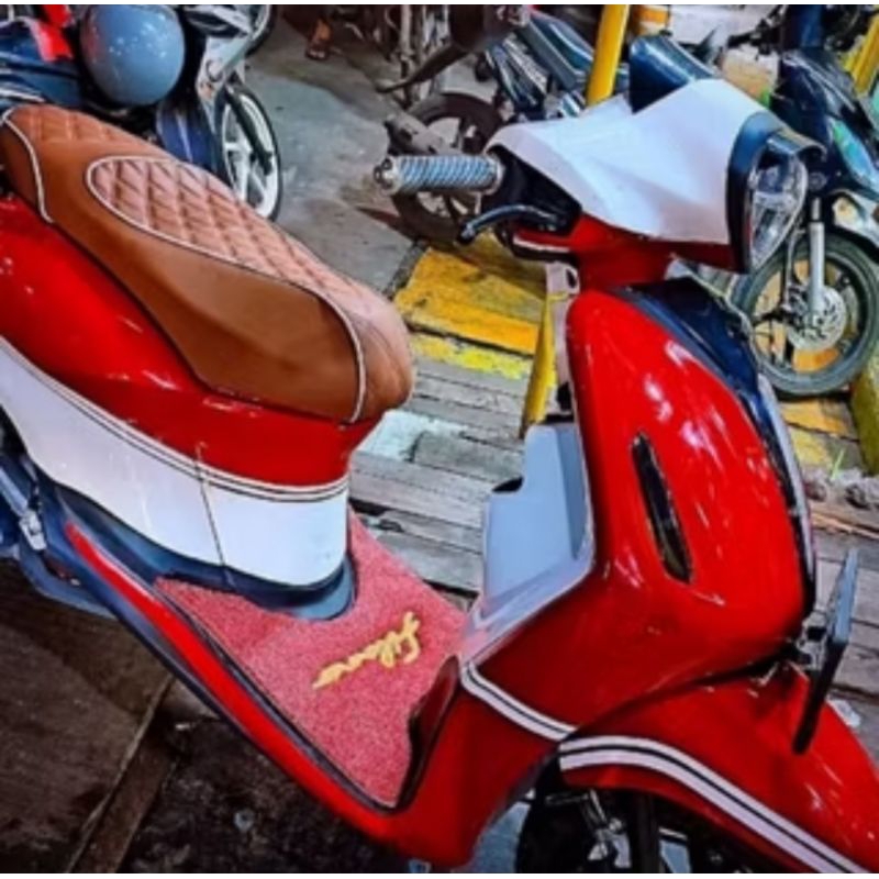 Jual Cover Sarung Jok Custom Honda Stylo 160 Modifikasi Caferacer ...