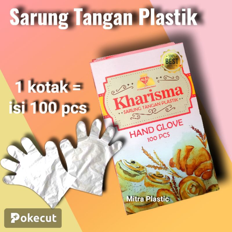 Jual Sarung Tangan Plastik Isi (100 pcs) - Hand Glove Plastik | Shopee Indonesia