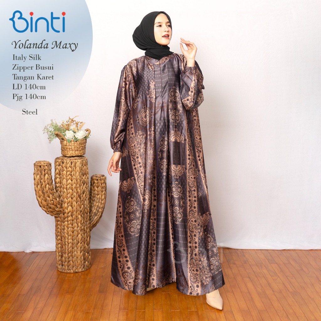 Jual binti gamis jumbo wanita ld 140 yolanda regina helia ashel maxy ...