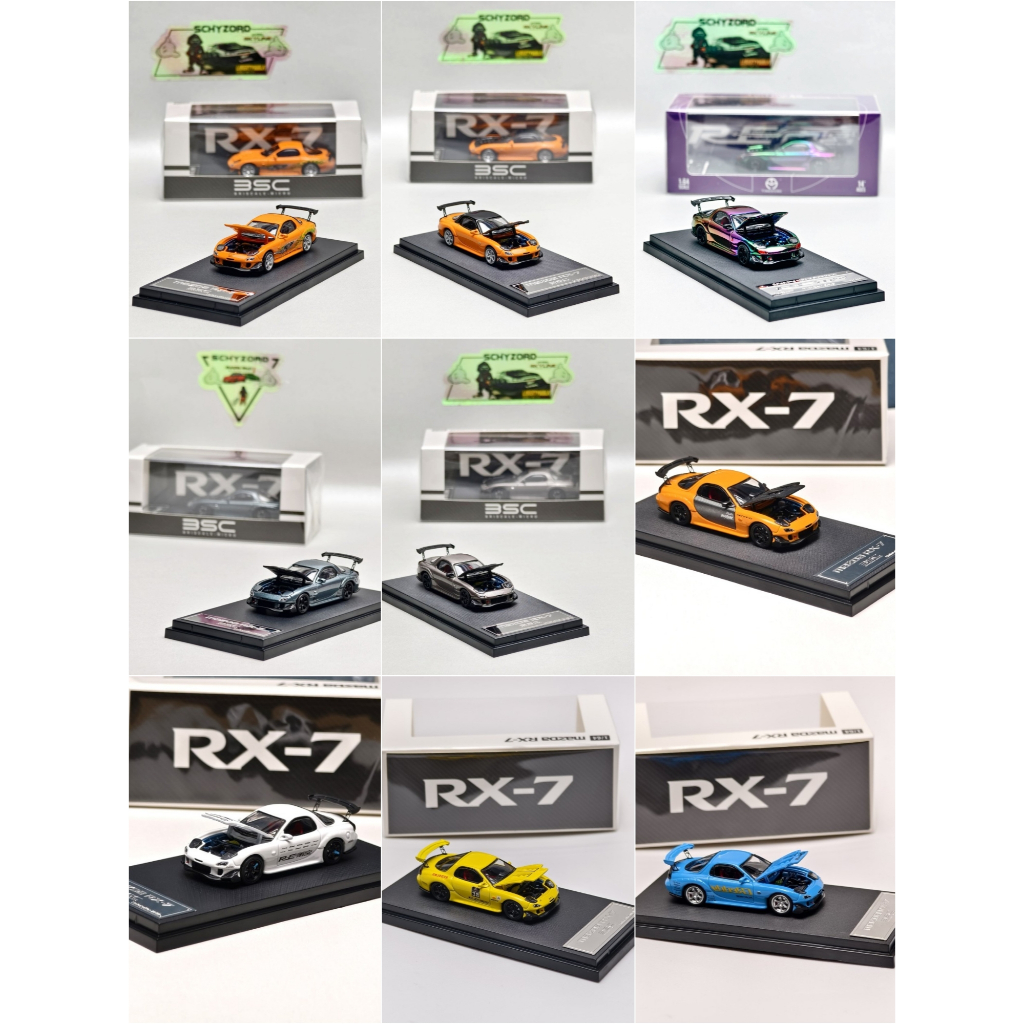 Jual BSC Time Micro RX-7 RE Amemiya FD3S Super G Initial D Fast and ...