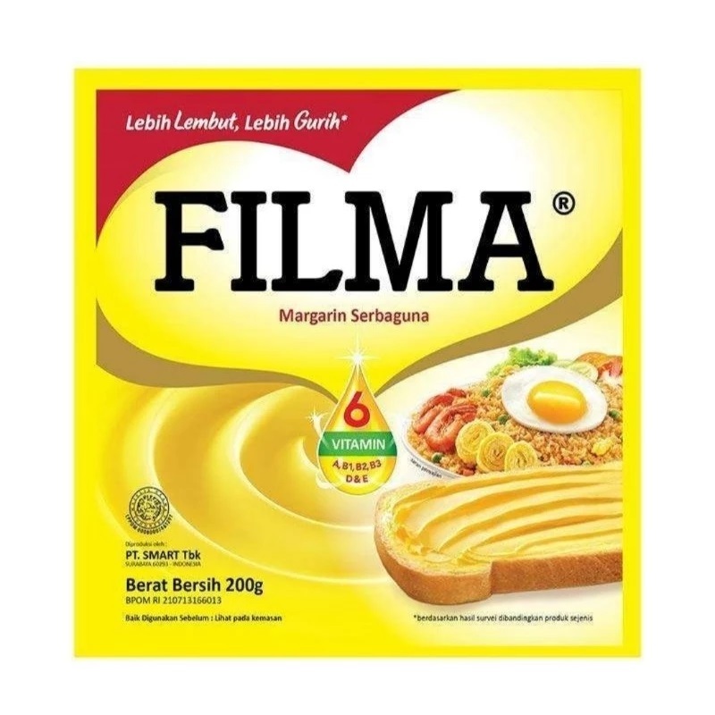 Jual FILMA MARGARINE 200 GRAM harga per pcs | Shopee Indonesia