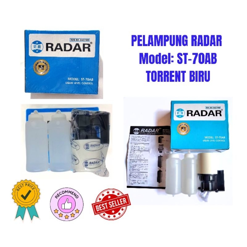 Jual Pelampung RADAR ST-70AB ORIGINAL / Otomatis Toren Air BiRU ST -70AB | Shopee Indonesia