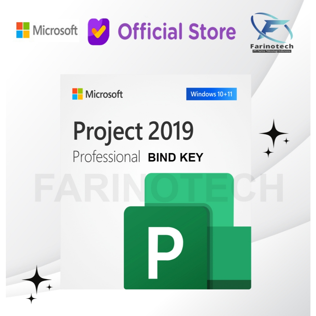 Jual Microsoft Project 2019 Bind Key Original Lifetime | Shopee Indonesia