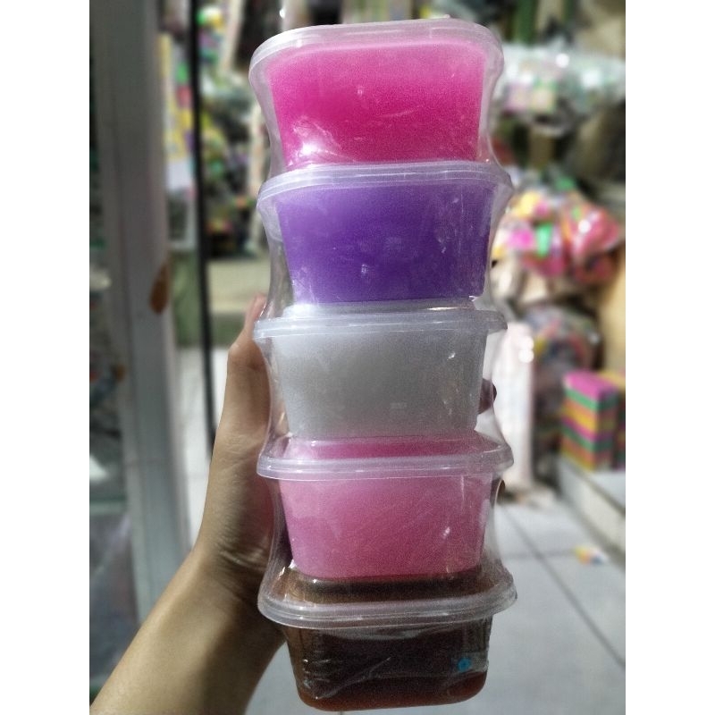 Jual 5 pcs \ 100ml\ slime susu original \ slime original \ slime jiggly ...