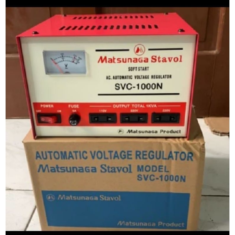 Jual Stabilizer / Stavol Matsunaga SVC - 1000 N | Shopee Indonesia