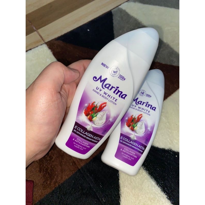 Jual Marina Hand & Body Lotion ( E Collagen Asta) | Shopee Indonesia