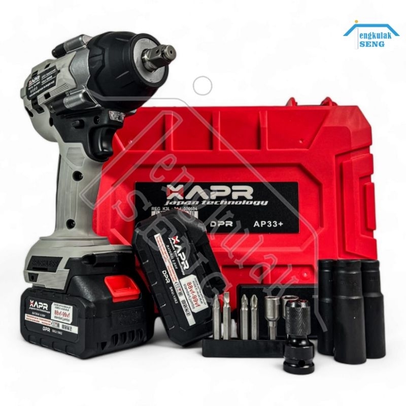 Jual APR JAPAN AP33+ IMPACT WRENCH JUMBO 1800nm 99vf 1/2inch koper 2 ...