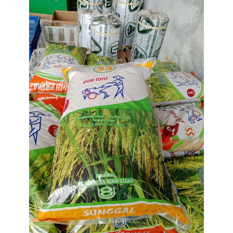 Jual BENIH PADI SUNGGAL PRIMA 5KG SAPROTAN UTAMA PRODUKSI : SAPROTAN UTAMA / PAK TANI | Shopee ...