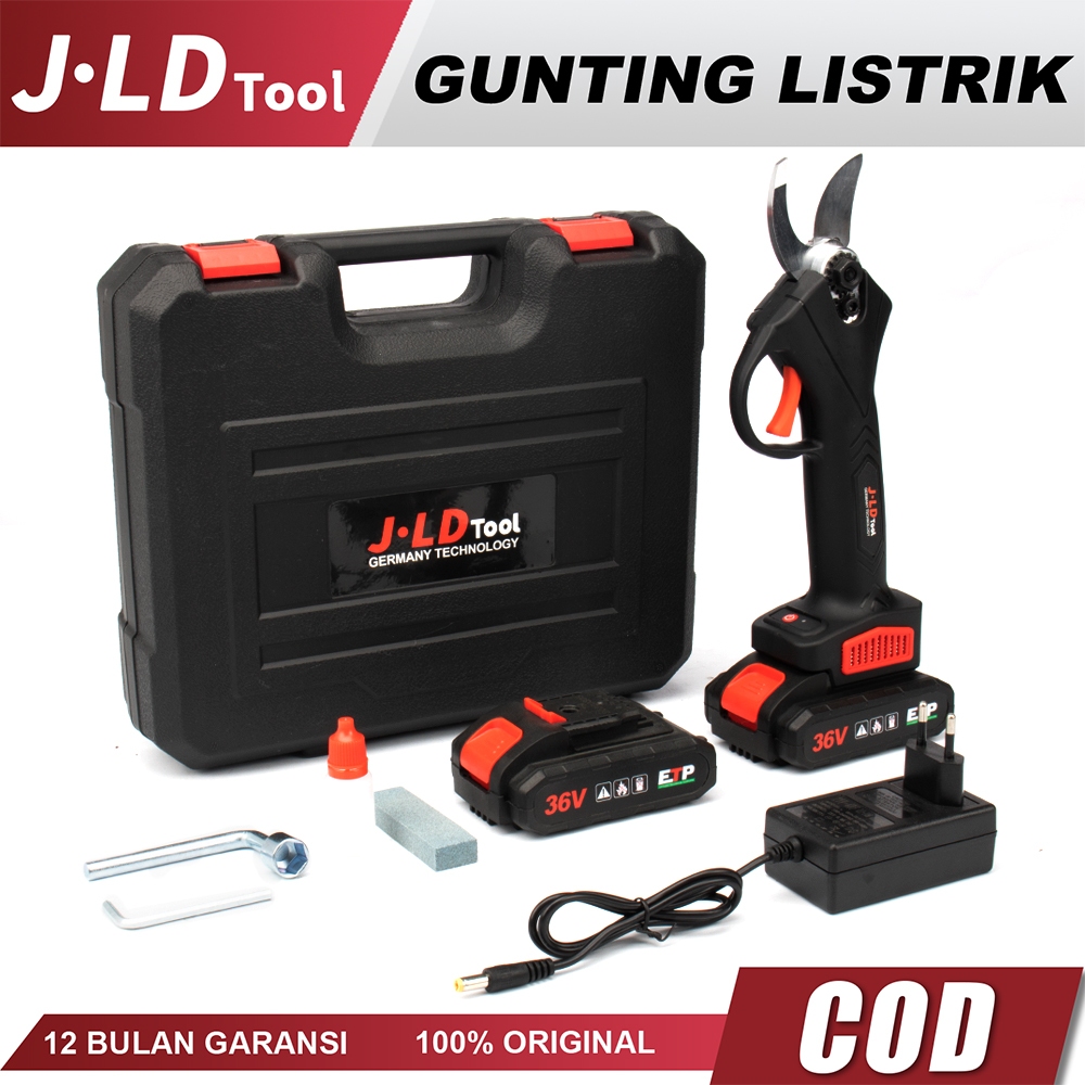 Jual JLD Gunting Dahan Listrik Gunting Taman Elektrik Cordless Pruning ...