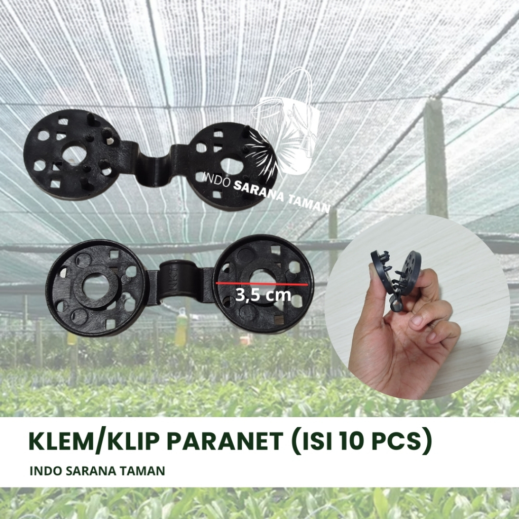 Jual KLIP PARANET KLEM PARANET (ISI 10) Penjepit Paranet Penjepit ...