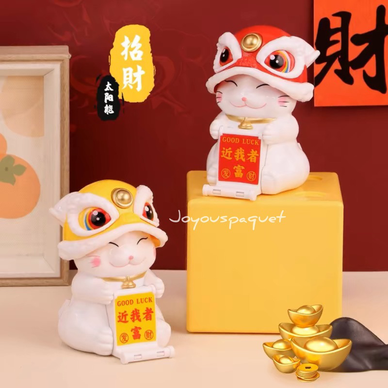 Jual Pajangan kucing hoki / Maneki Neko / Lucky Cat Solar barongsai ...
