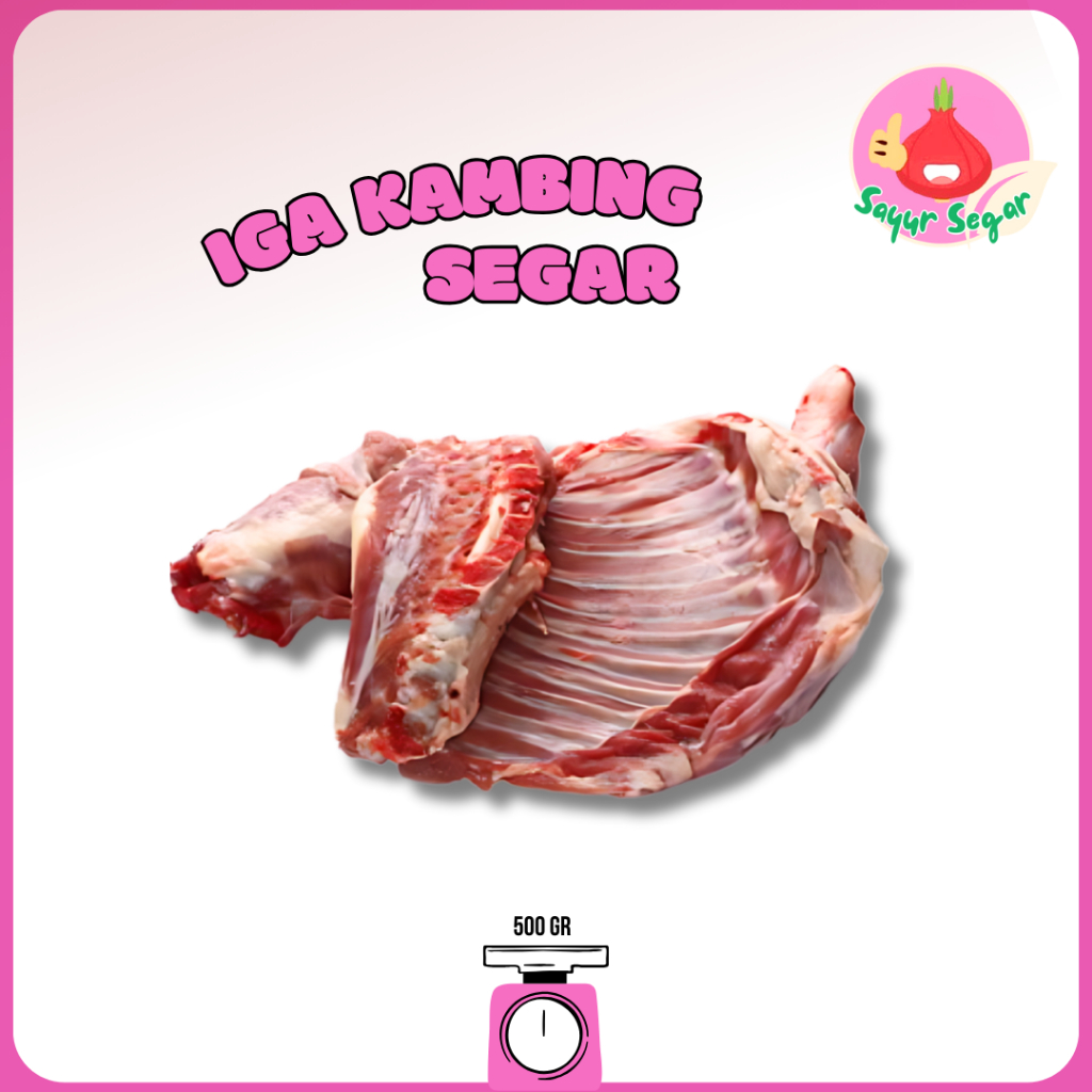 Jual Sayur Segar - Iga Kambing/Goat Ribs 500 gr | Shopee Indonesia