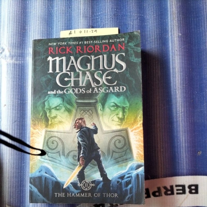 Jual Novel Rick Riordan Magnus chase and the Gods of Asgard | Shopee ...