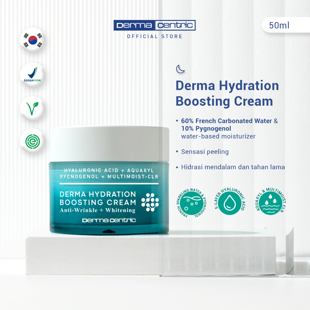 Jual [FREE GIFT] DERMA CENTRIC Hydration Boosting Cream 50ml | Shopee ...