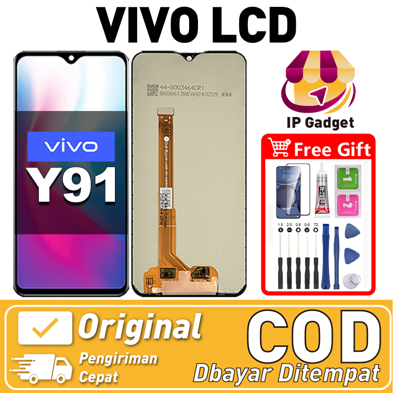 Jual Original Lcd VIVO Y91 Fullset asli Layar hp touchscreen Sentuh ...