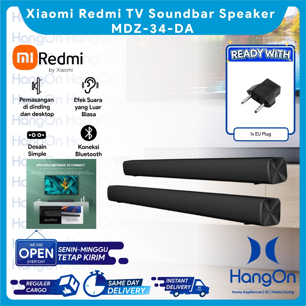 Jual Xiaomi Redmi TV Soundbar Speaker TV Wired & Wireless Bluetooth ...