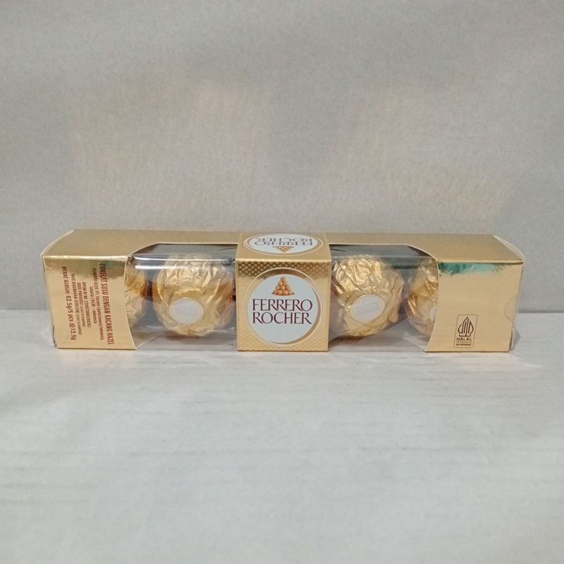 Jual Ferrero Rocher Chocolate T5 Isi 5 | Shopee Indonesia