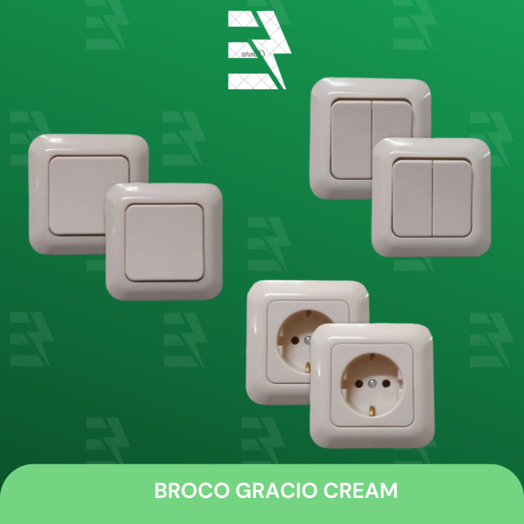 Jual BROCO GRACIO CREAM SAKLAR TANAM / IB ENGKEL , STOP , DAN SERI ...