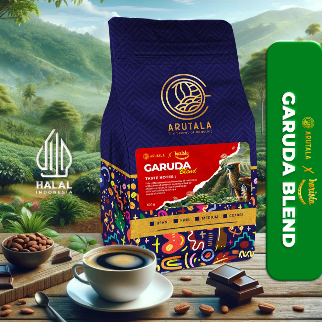 Jual ARUTALA x Barista Indonesia Garuda Blend 1KG | Shopee Indonesia