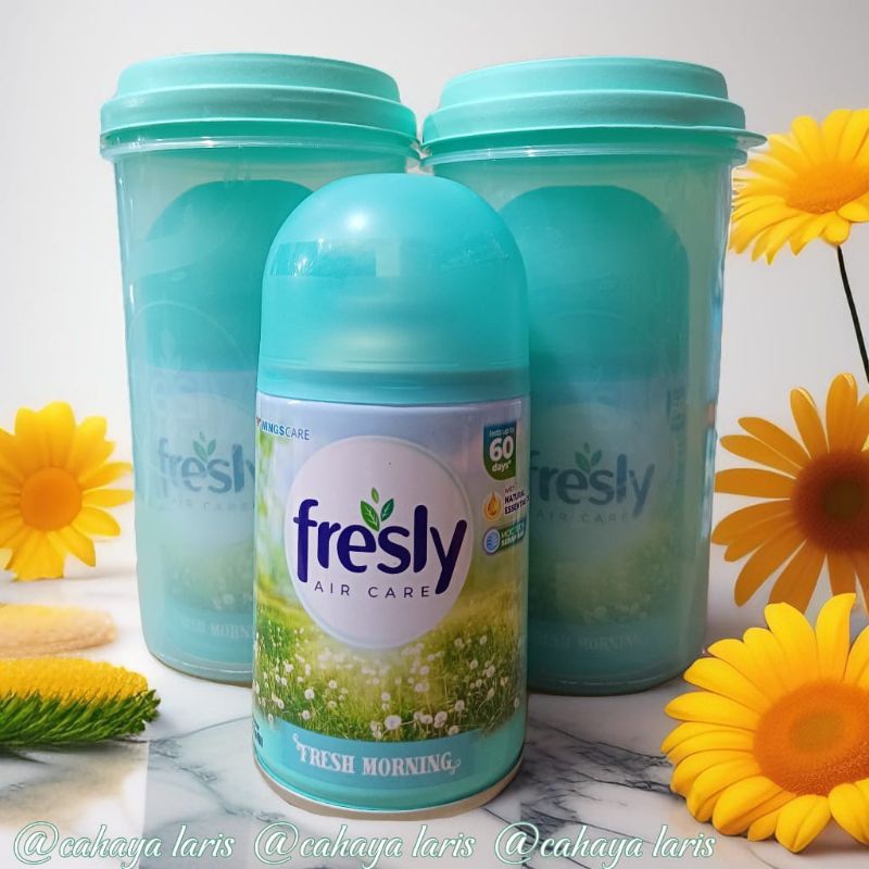 Jual FRESLY PENGHARUM RUANGAN MATIC REFILL 225ML | Shopee Indonesia