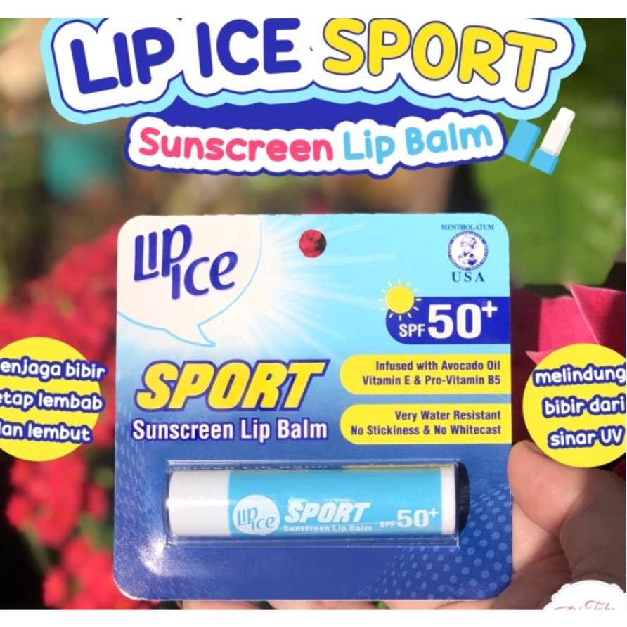 Jual LIP ICE sport sunscreen lip balm | Shopee Indonesia