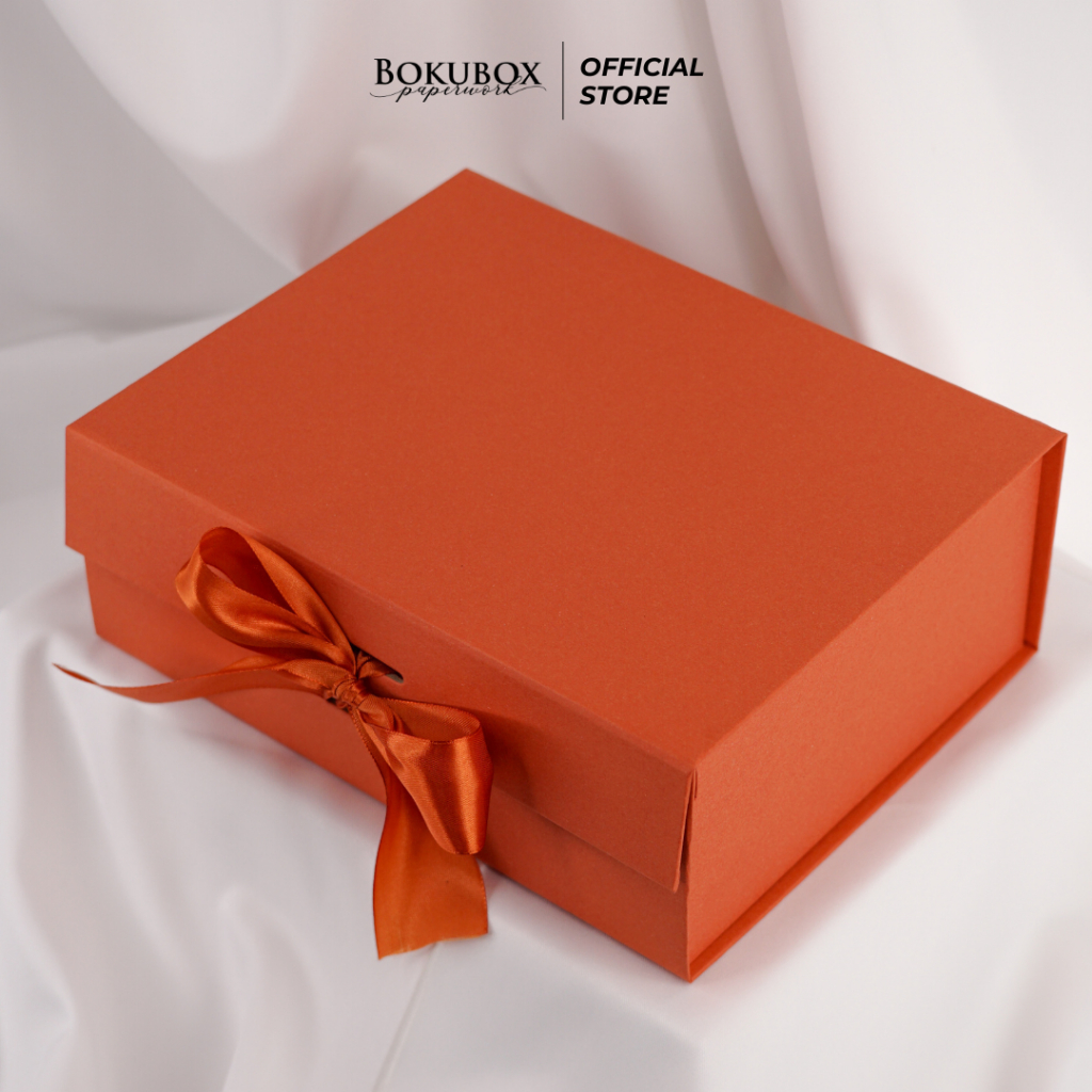 Jual [30x25x8] TERRA ROSSA box kancing pita / kancing magnet / hard box ...