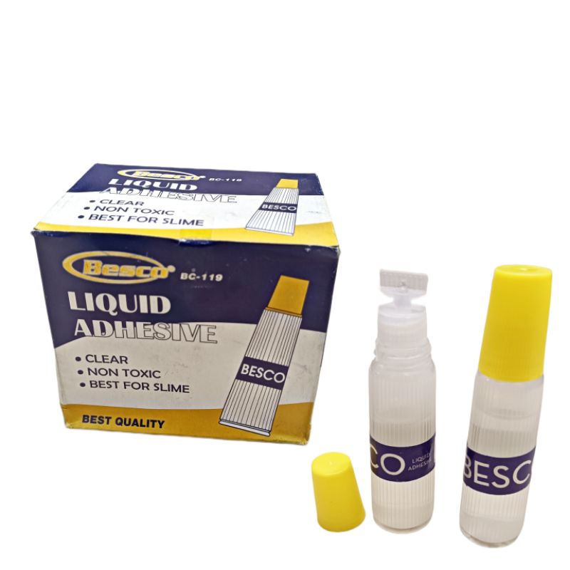Jual Lem Liquid Adhesive Besco/Lem Kertas Murah/Lem Kertas/Lem Cair ...